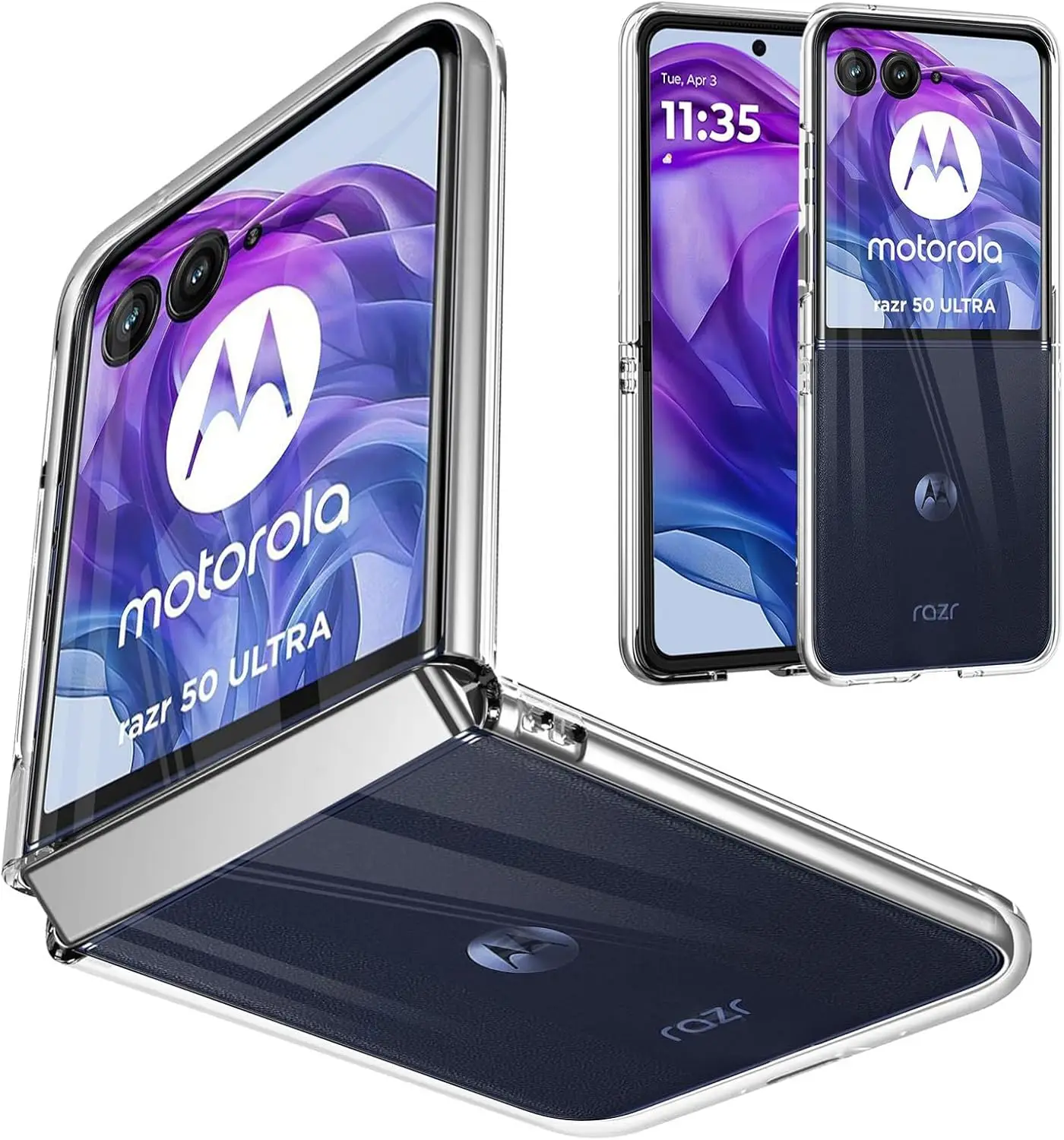 Capa-pl-stica-r-gida-transparente-para-Motorola-capa-para-Moto-Razr-50 ...