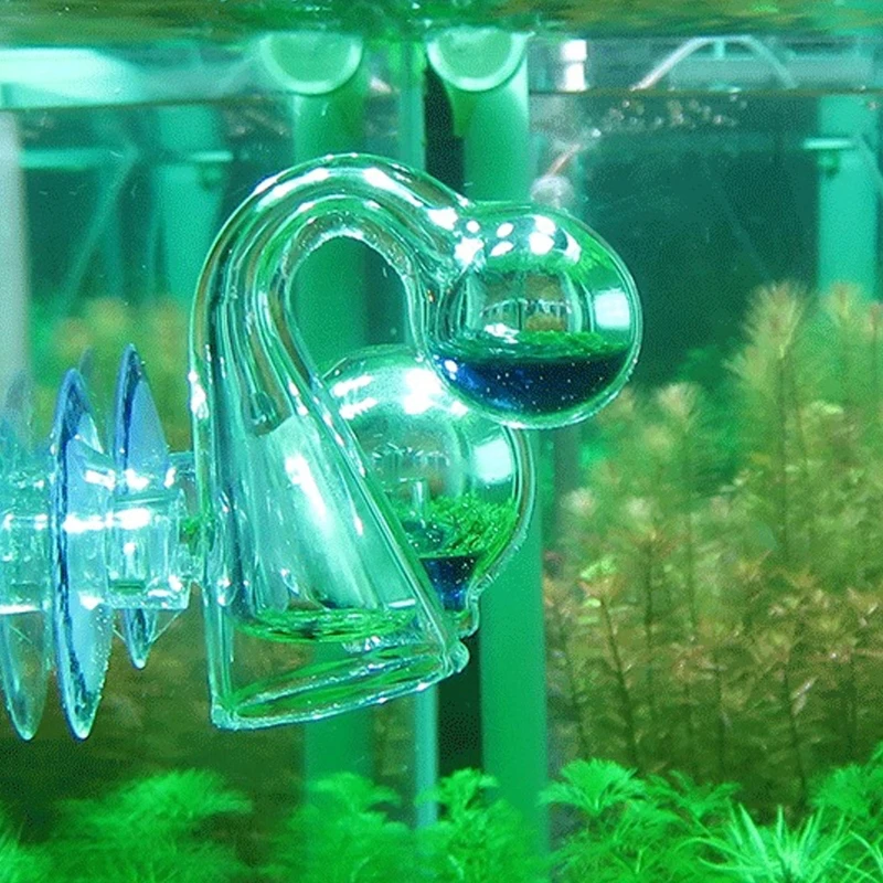 CO2-Fish-for-Tank-Checker-Glass-Drop-Checker-PH-Monitor-for-Aquarium ...