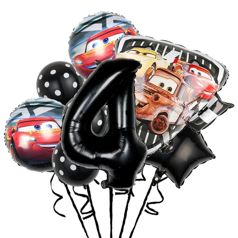 Juego de 6 a 8 globos de aluminio para fiestas de cumpleaños de Disney ...