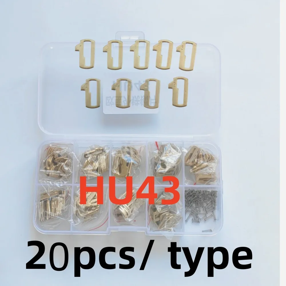 180pcs/box Lock Wafer HU43 Key Repair Kits Accessory HU43 External ...