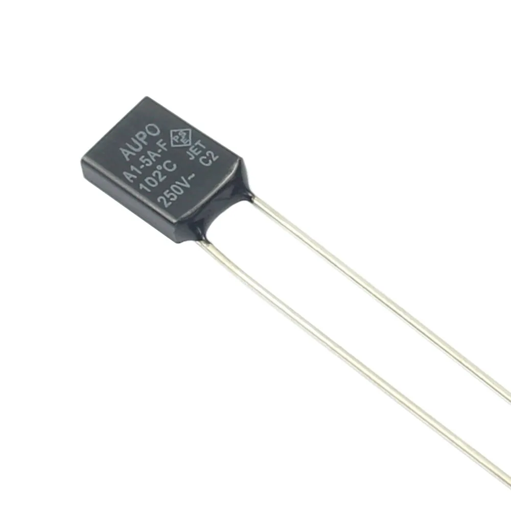 10Db A1-5A-F Thermal Biztosíték Tf Cutoff 102C 102 5A 250 V-Os Aupo Rh ...