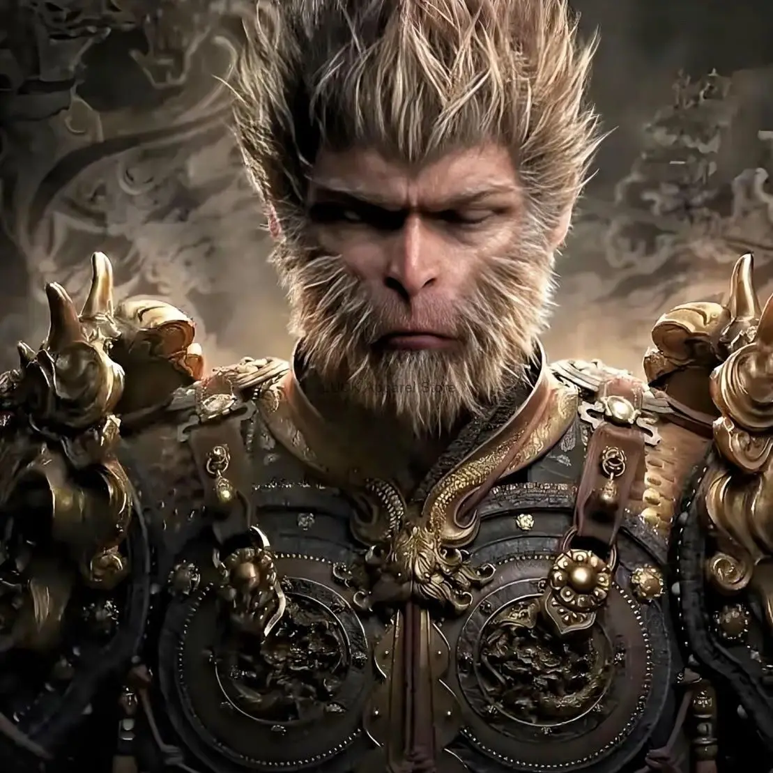 Black-Myth-Wukong-Cosplay-Costume-Wukong-Cosplay-Wig-Black-Myth-Wukong ...