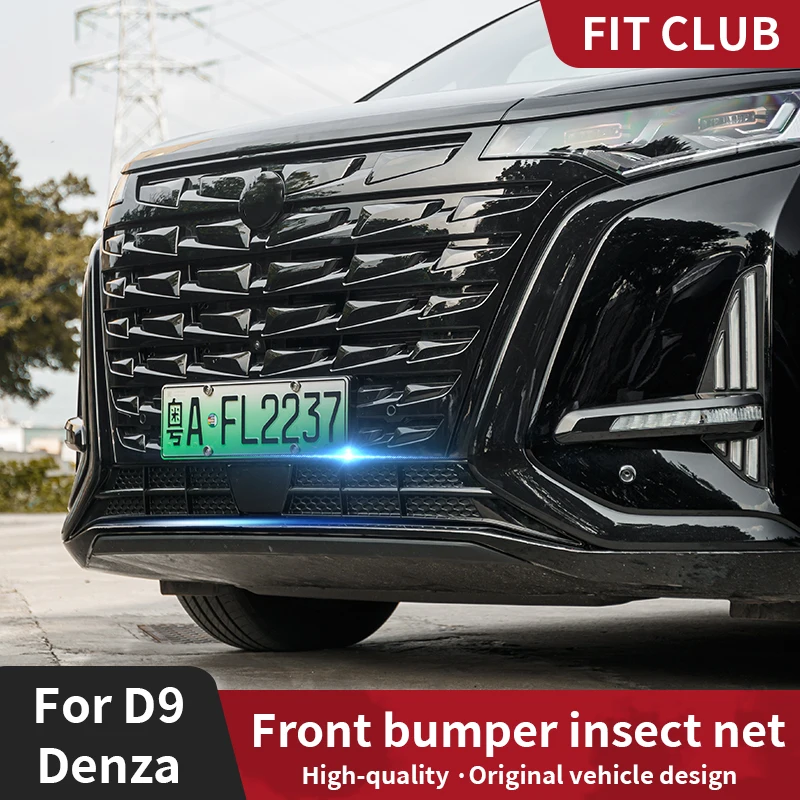 For-Denza-D9-2022-BYD-D9-2023-MPV-Car-Accessories-Front-Grille-Insert ...