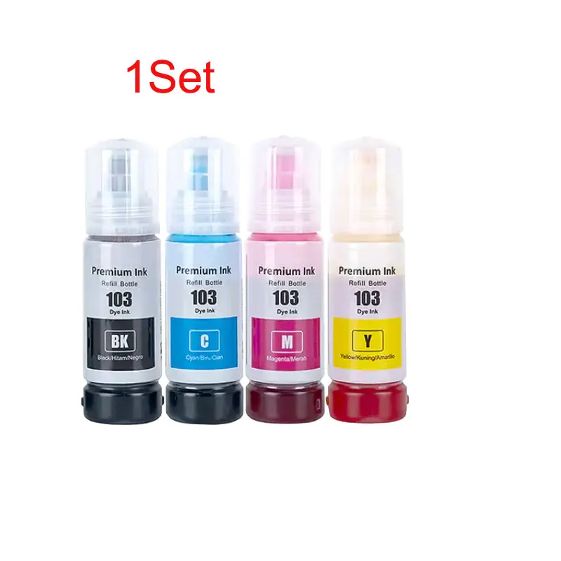4-70ML-103-Premium-Refill-Ink-for-Epson-103-Ecotank-L3160-L3210-L3211 ...