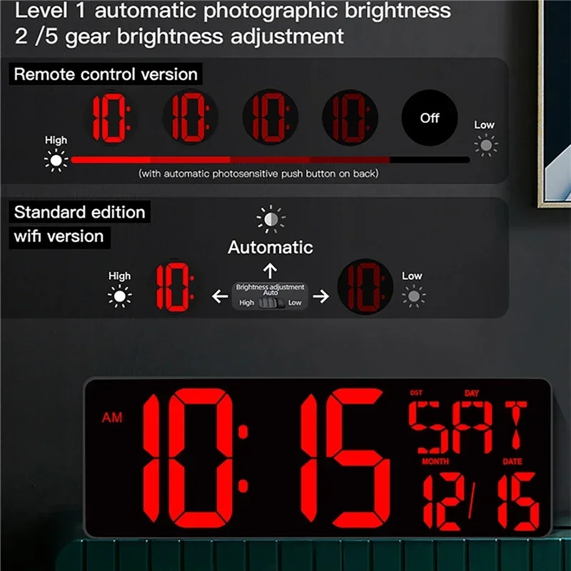 Ajantha Digital Wall Clock