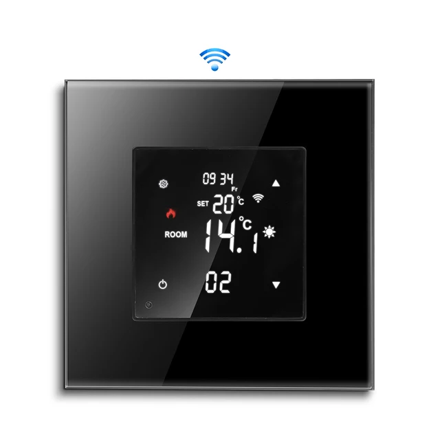 Bingoelec Tuya WiFi Smart Thermostat Electric Floor Heating Water/Gas ...