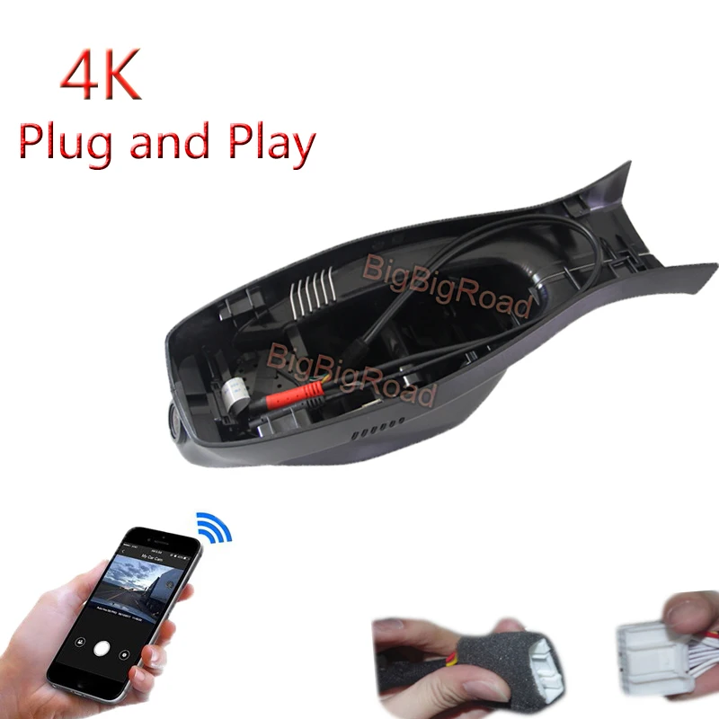 C-mara-de-salpicadero-DVR-para-coche-grabadora-de-v-deo-con-Wifi-4K ...