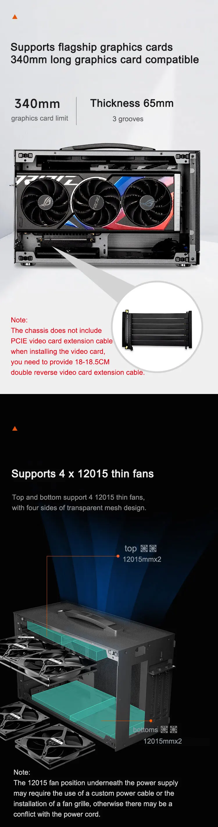 PCCOOLER K101 Mesh Портативный настольный компьютер ITX Small Case ...