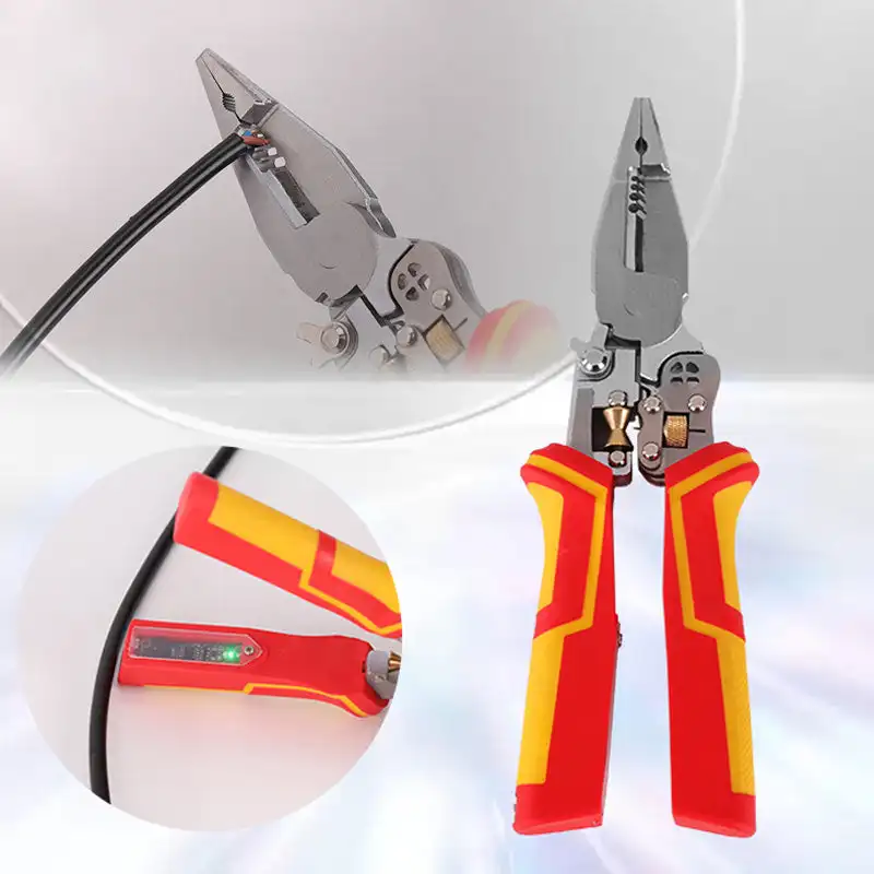 8In1 Multifunctional Wire Stripping Plier Versatile Wire Stripping ...