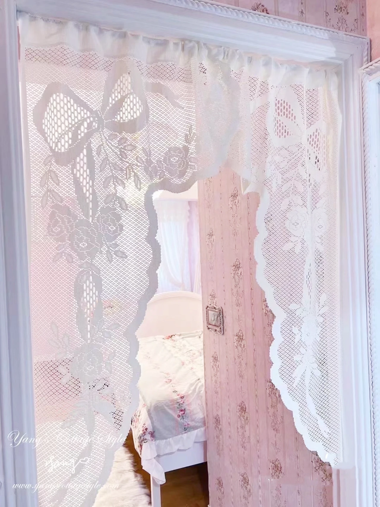 New-Bow-Curtain-Door-Hanging-Decoration-Korean-Style-String-Pendant ...