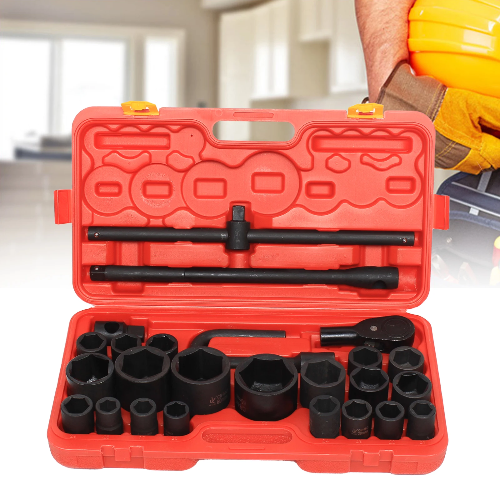 3-4-1-21-65mm-Sockets-Truck-Professional-Socket-Wrench-Set-Car-Nut-Box ...
