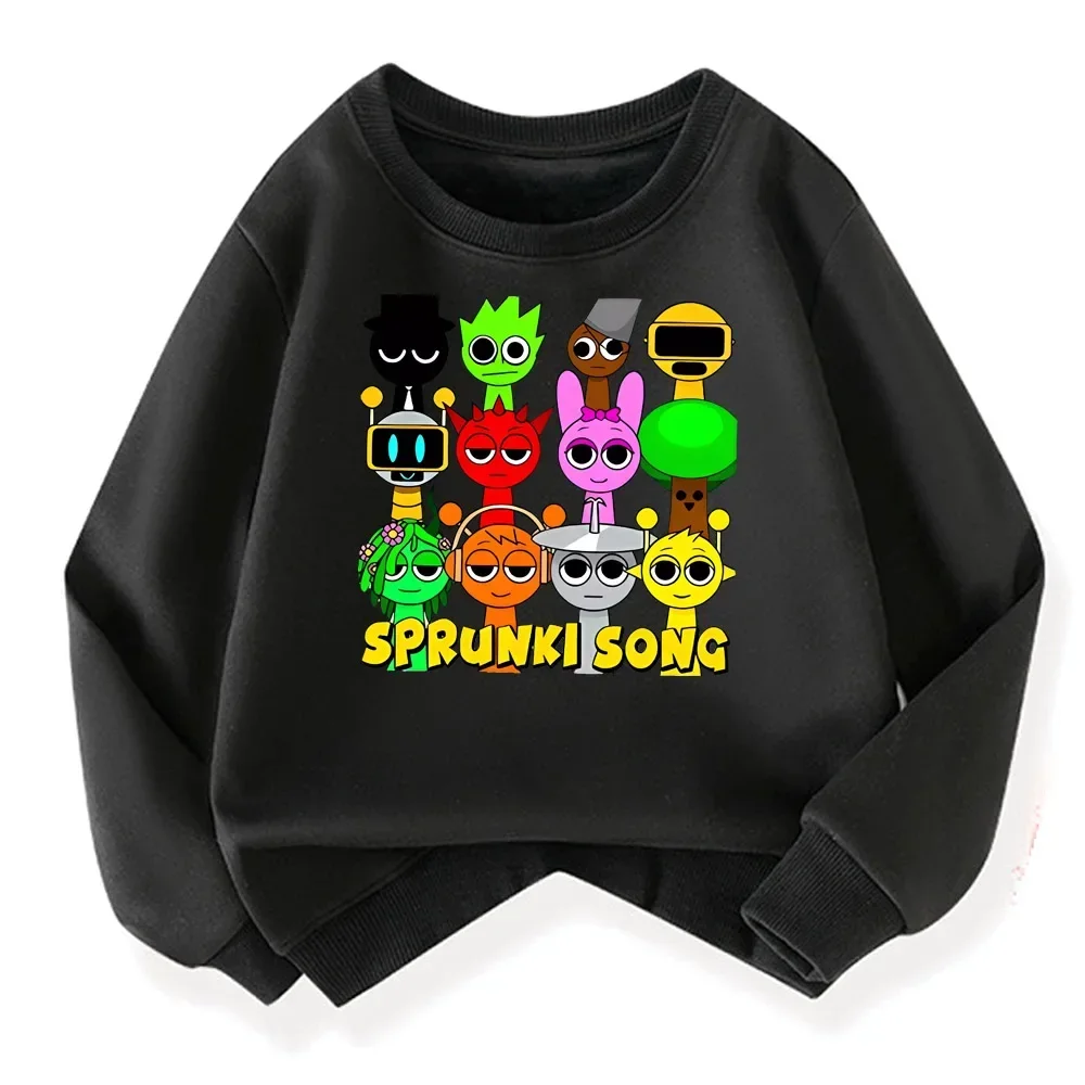 Hot Sprunki Hoodie Fashion Kids Incredibox Hoodie Warm Sweatshirts ...