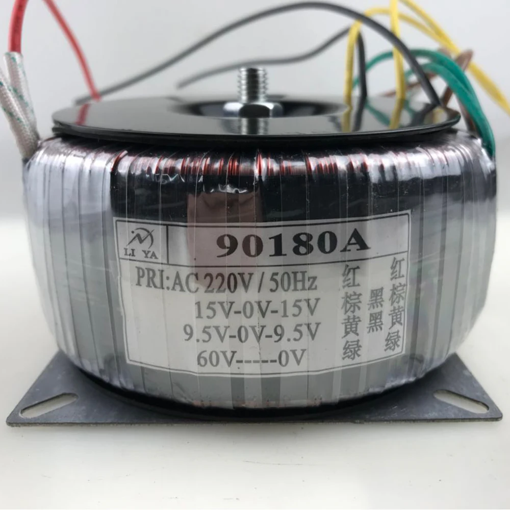 200W-Amplifier-Toroidal-Transformer-220V-to-Single-60V-Dual-15V-Dual-9 ...
