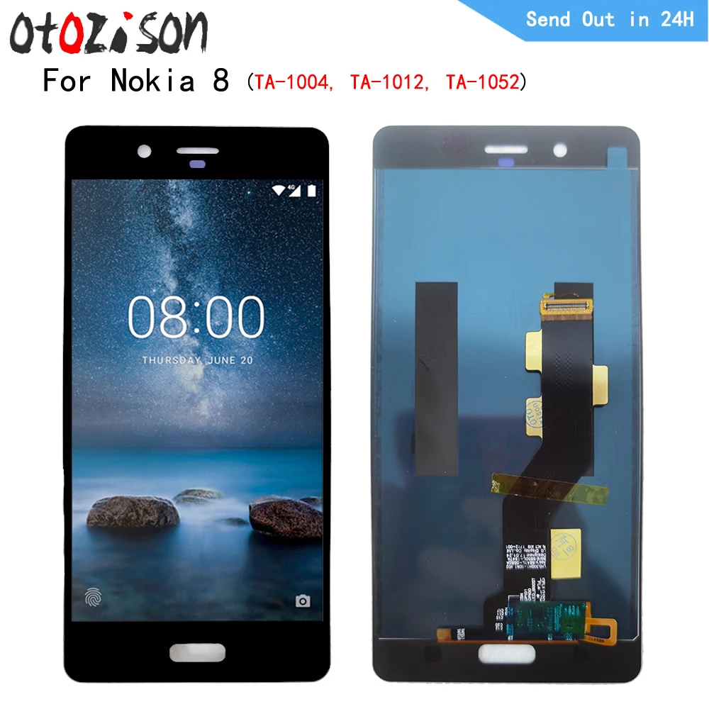 Pantalla-IPS-de-5-3-para-Nokia-8-TA-1004-TA-1012-TA-1052-digitalizador ...