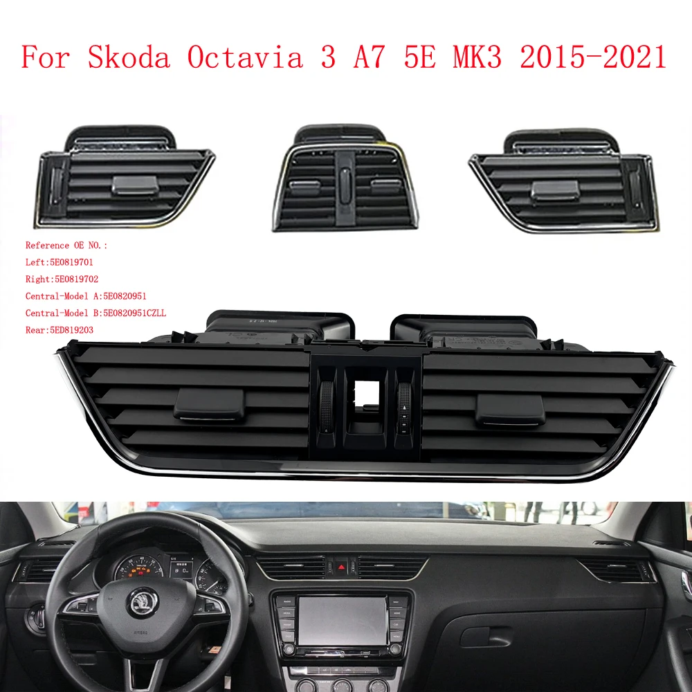 HUIYAN For Skoda Octavia 2015 2016 2017-2021 Dashboard Left Right ...