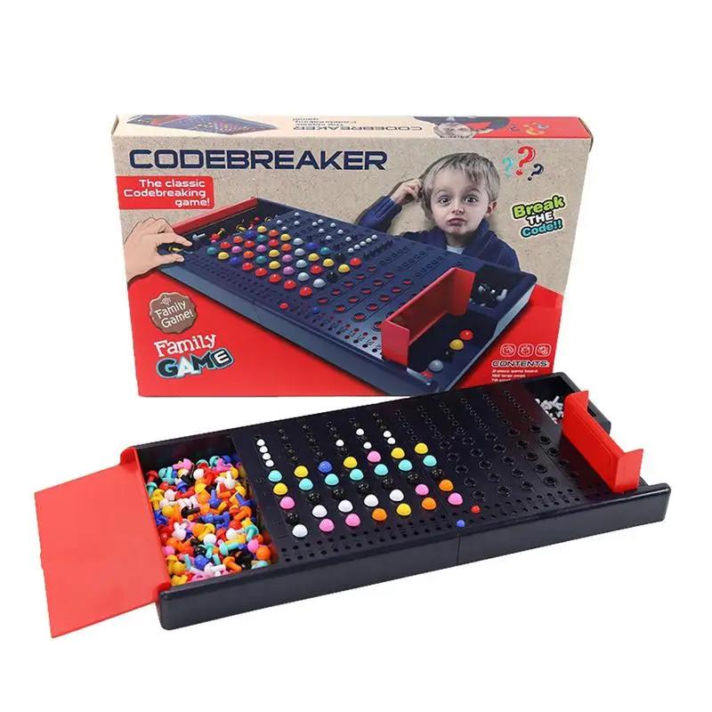 Secret-Code-Board-Game-Master-Mind-Game-Fun-Strategy-Game-2-Person ...