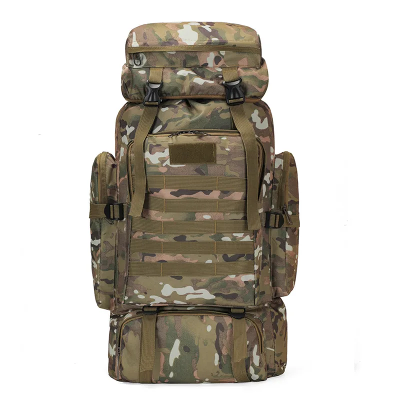Large Capacity Tactical Military Backpack, Army Bag, Outdoor Hiking ...