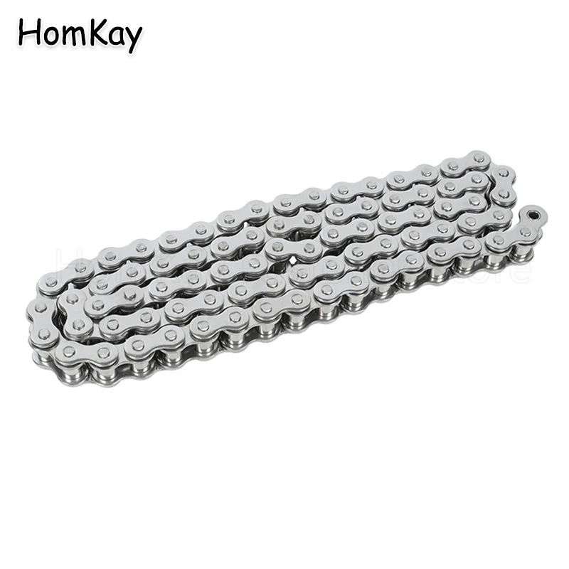 04C-1 #25 Roller Chain Single Row 304 A2 Stainless Steel No.25 Pitch 6 ...