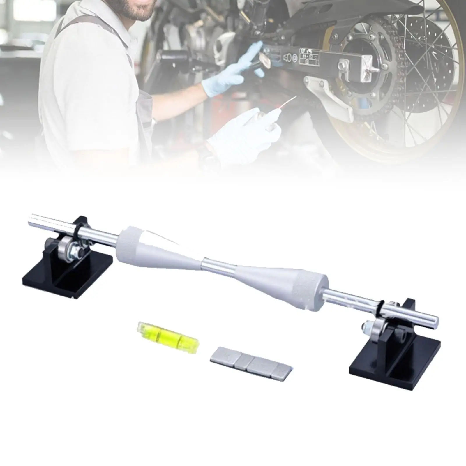 Motorcycle-Wheel-Balancer-Trailer-Shop-Garage-High-Hardness-Conveneint ...