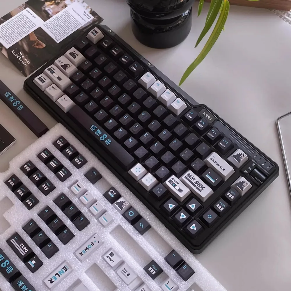 Kaiju-No-8-Anime-Keycap-Set-142key-PBT-Custom-Personalized-Keyboard-Cap ...