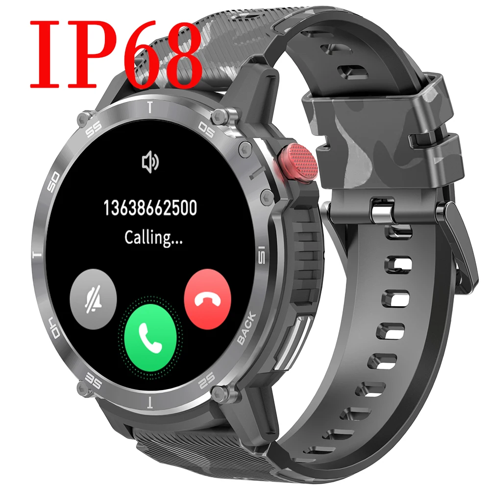 Reloj inteligente C22 para hombre dispositivo resistente al agua IP68 4GB de ROM Bluetooth ...