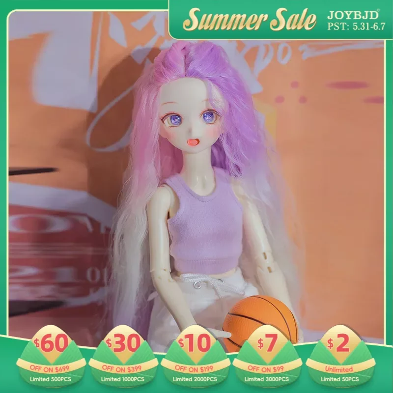 JOYBJD-Miki-BJD-Doll-1-4-Resin-doll-Fullset-GYM-Sest-Slacks-Pretty ...