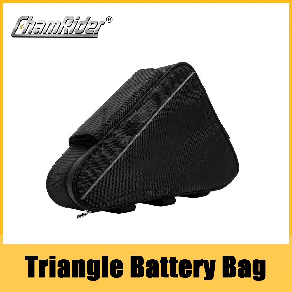 36V-48V-60V-72V-E-BIKE-Electric-Bicycle-Triangle-Battery-Bag-Black ...