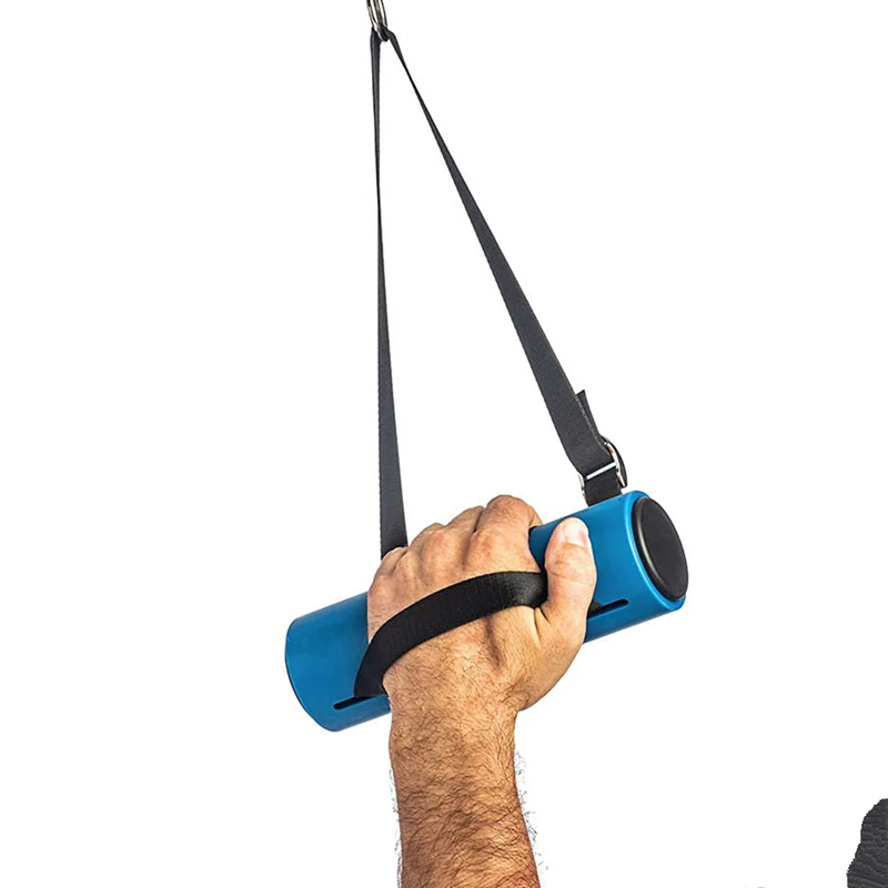 Gym Wrist Cupping Arm Wrestling Handle Forearm Fat Grip Strong Finger ...