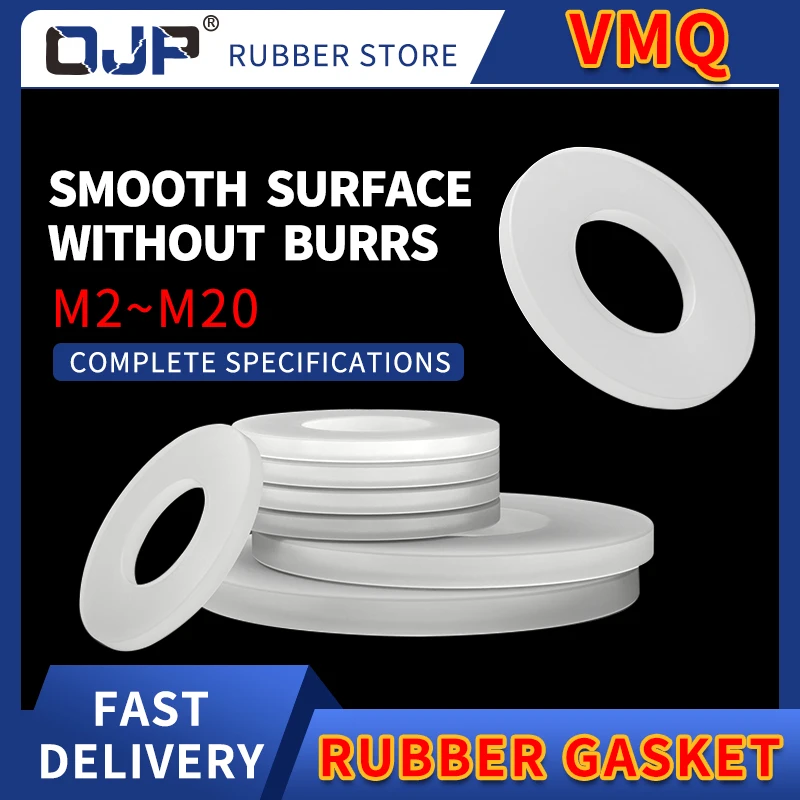 Silicone-gasket-screw-sealing-ring-waterproof-flat-gasket-high ...