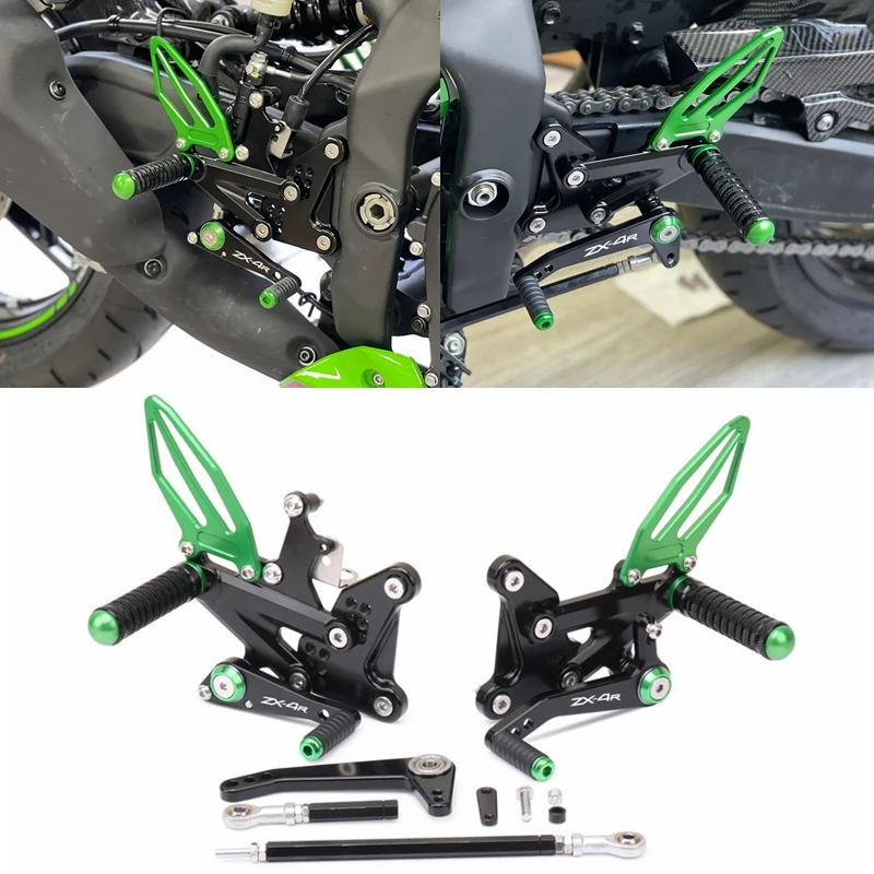 Motorcycle-CNC-Adjustable-Rear-Set-Rearsets-Footrest-Footpeg-Foot-Rests ...