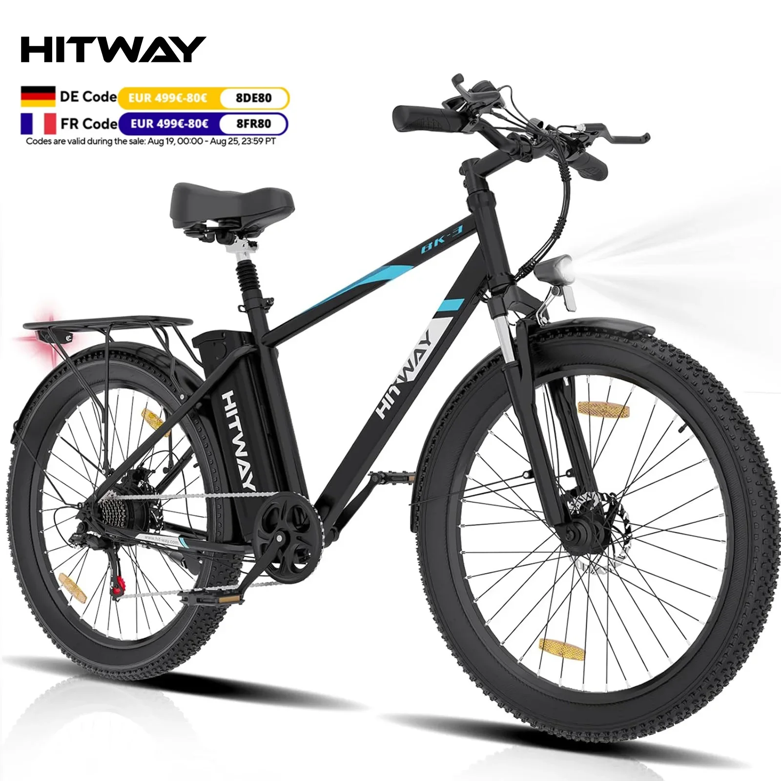 HITWAY-E-Bike-Women-s-Men-s-Electric-Mountain-Bike-26-Pedelec-City ...