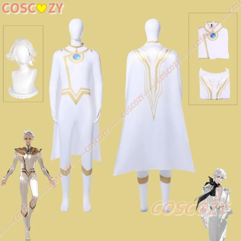 Anime To be Hero X Nice Cosplay Costume Wig Handsome Jumpsuits Cloak ...