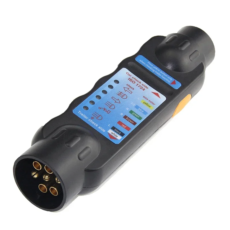 European-7-Pin-Trailer-Socket-Durable-12V-Truck-Trailer-Plug-Socket ...