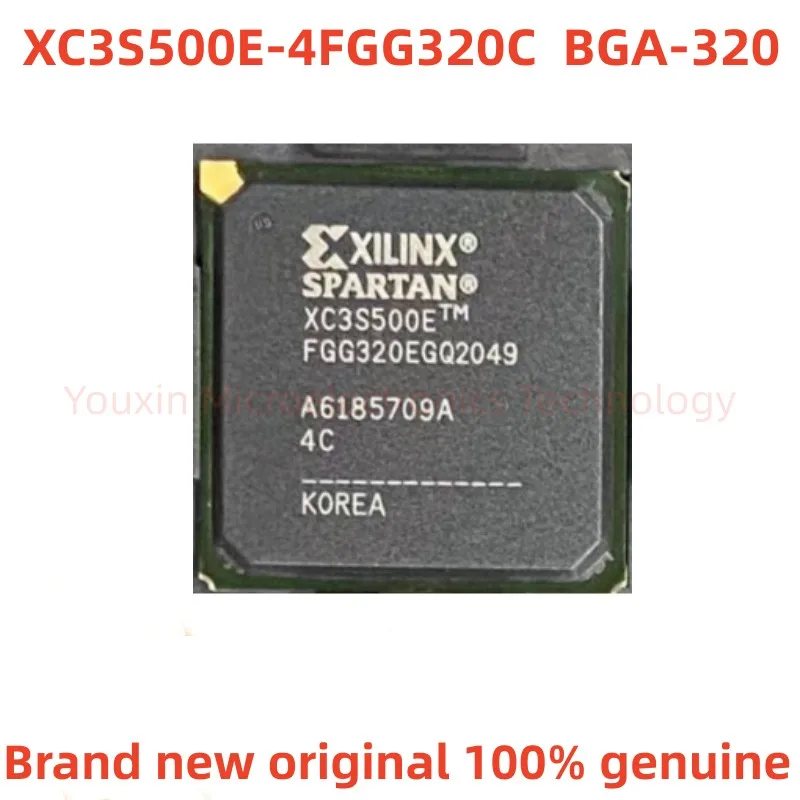 Original genuíno XC3S500E 4FGG320C pacote FBGA 320 FPGA chip lógico ...