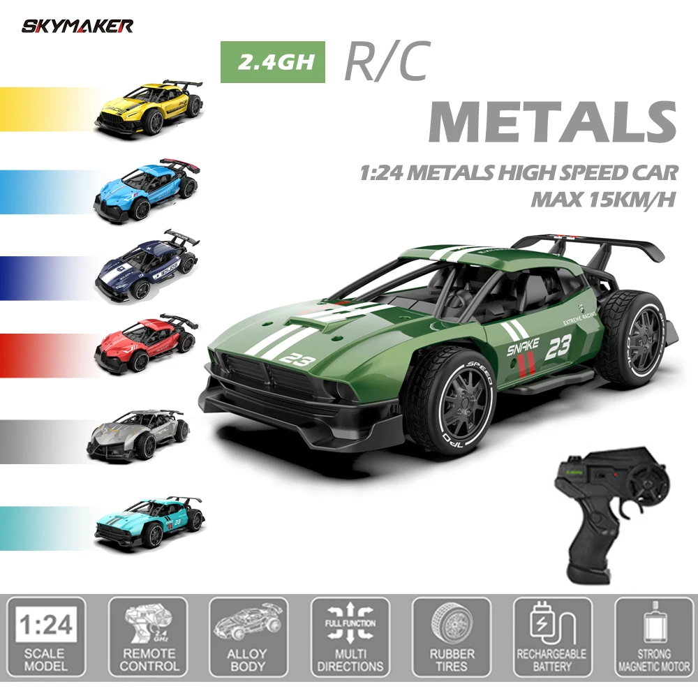 1-24-2-4G-Sulong-Metal-RC-Car-Metal-High-Speed-Remote-Control-Mini ...