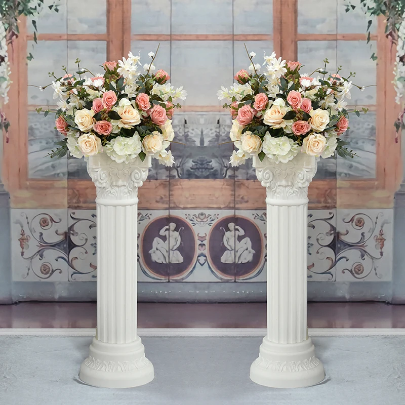 Wedding columns with flowers 60 photos - Astyledwedding.com