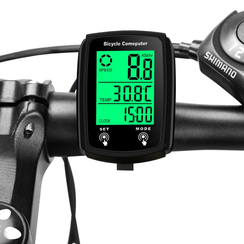 Multifunction-Wired-Bike-Computer-Waterproof-Touch-19-Functions-Bicycle ...
