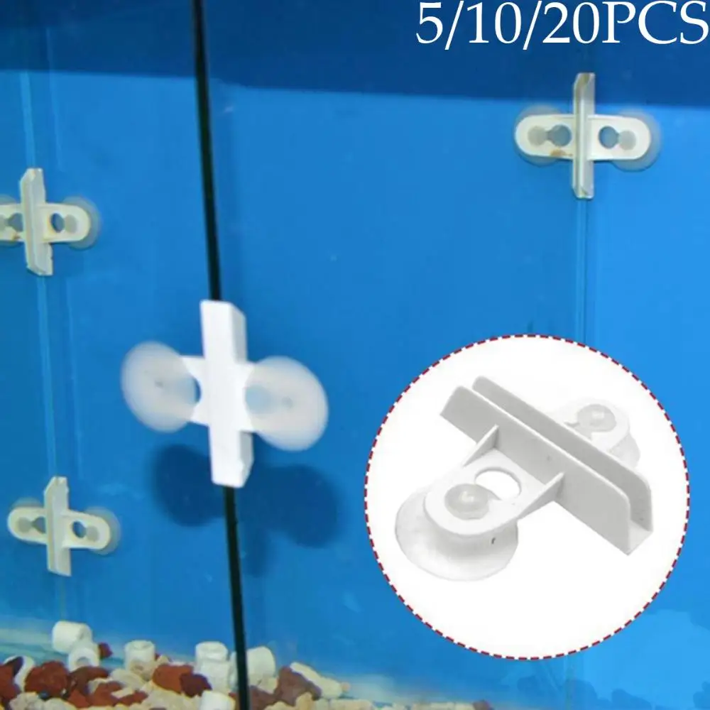 White-Divider-Sheet-Aquarium-Partition-Glass-Clamp-Fish-Tank-Isolation ...