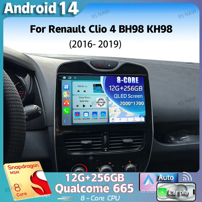 Android-14-For-Renault-Clio-4-BH98-KH98-2016-2019-2K-QLED-Android-Car ...