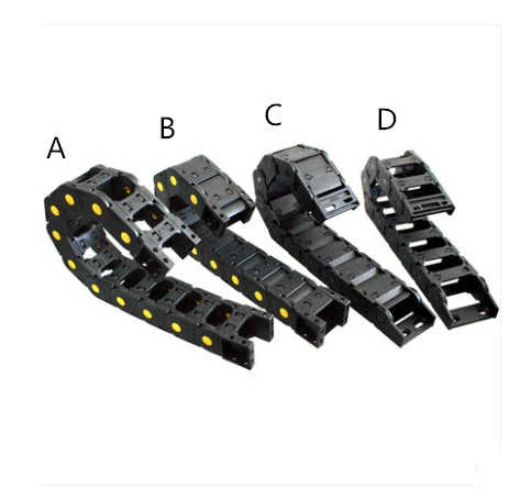 LINK CNC Transmission Chains 25*75 mm 1M Plastic Towline Drag Chain ...