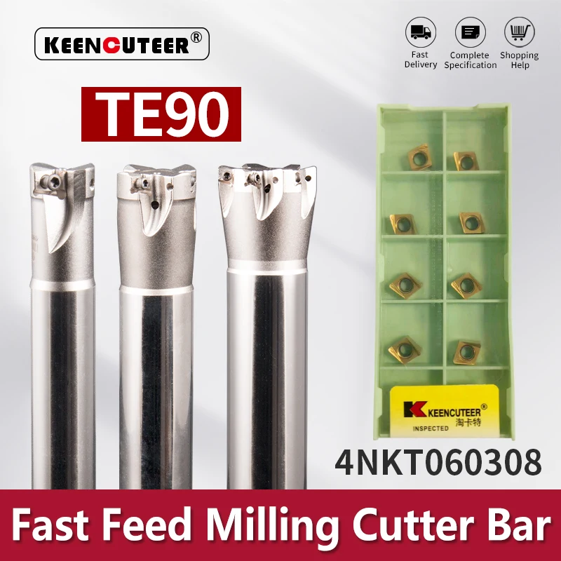 90-degree-4NTE90-Fast-Feed-milling-cutter-bar-used-for-4NKT060308 ...