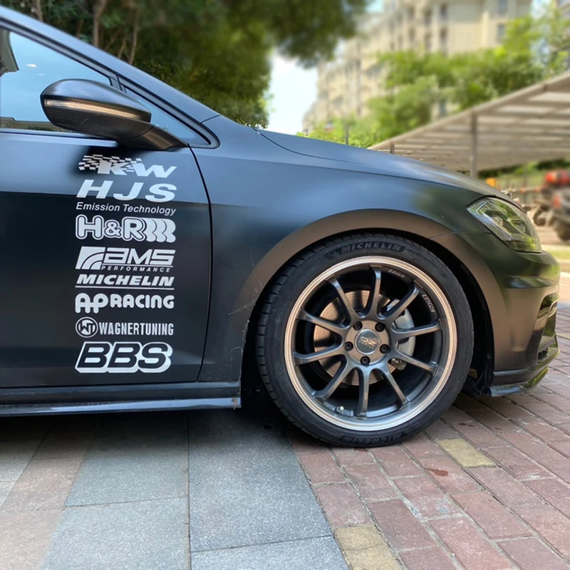 Racing-Door-Decals-Set-Graphic-Sponsor-Vinyl-Sticker-Automobile ...