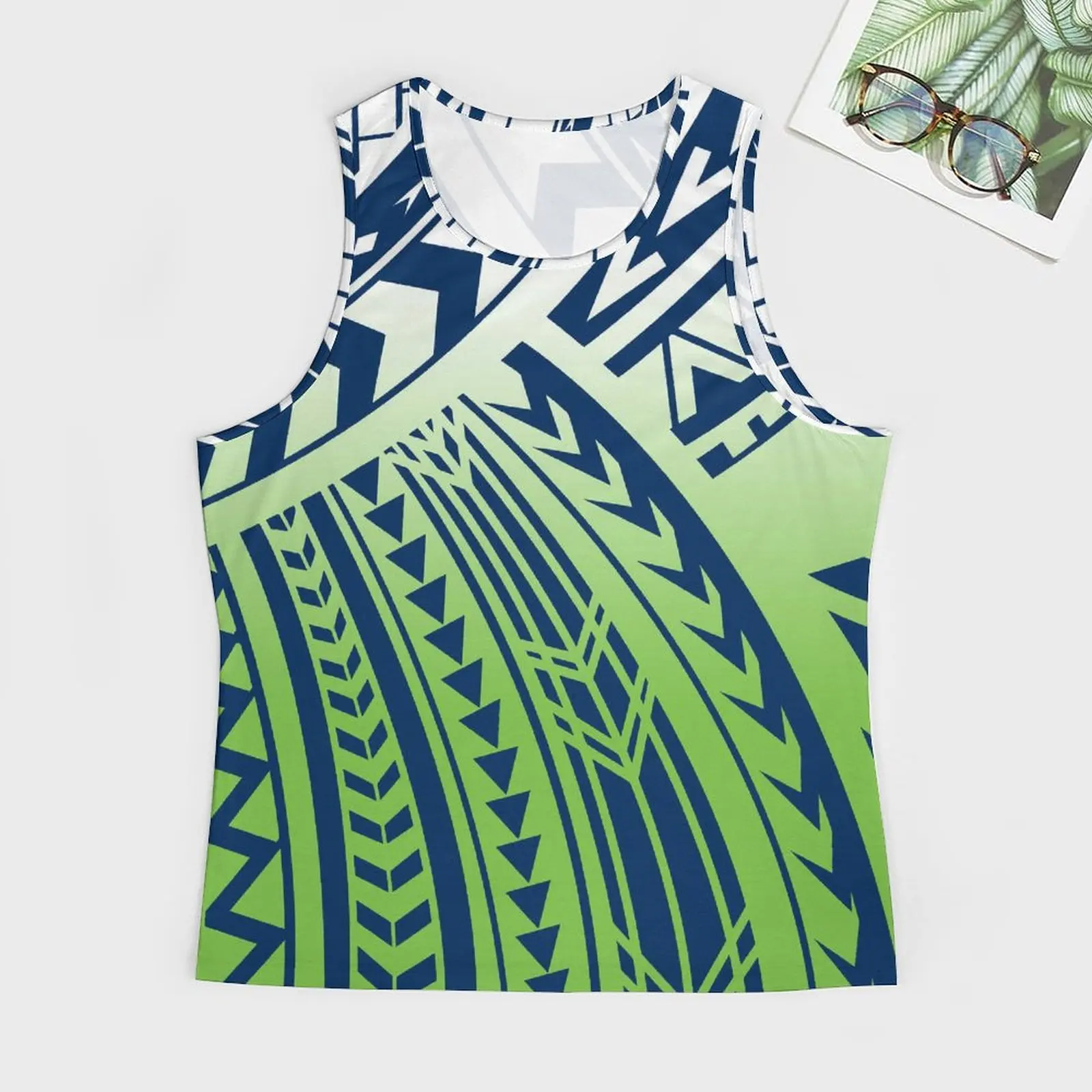Polynesian Tribal Tank Tops Samoan Men Singlets Island Wear ...