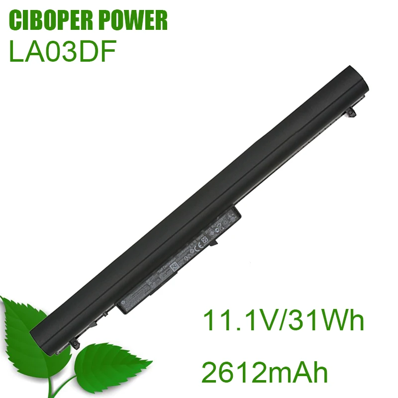 Laptop Battery LA03 LA03DF 31Wh For Pavilion TouchSmart 14 15 248 G1 ...