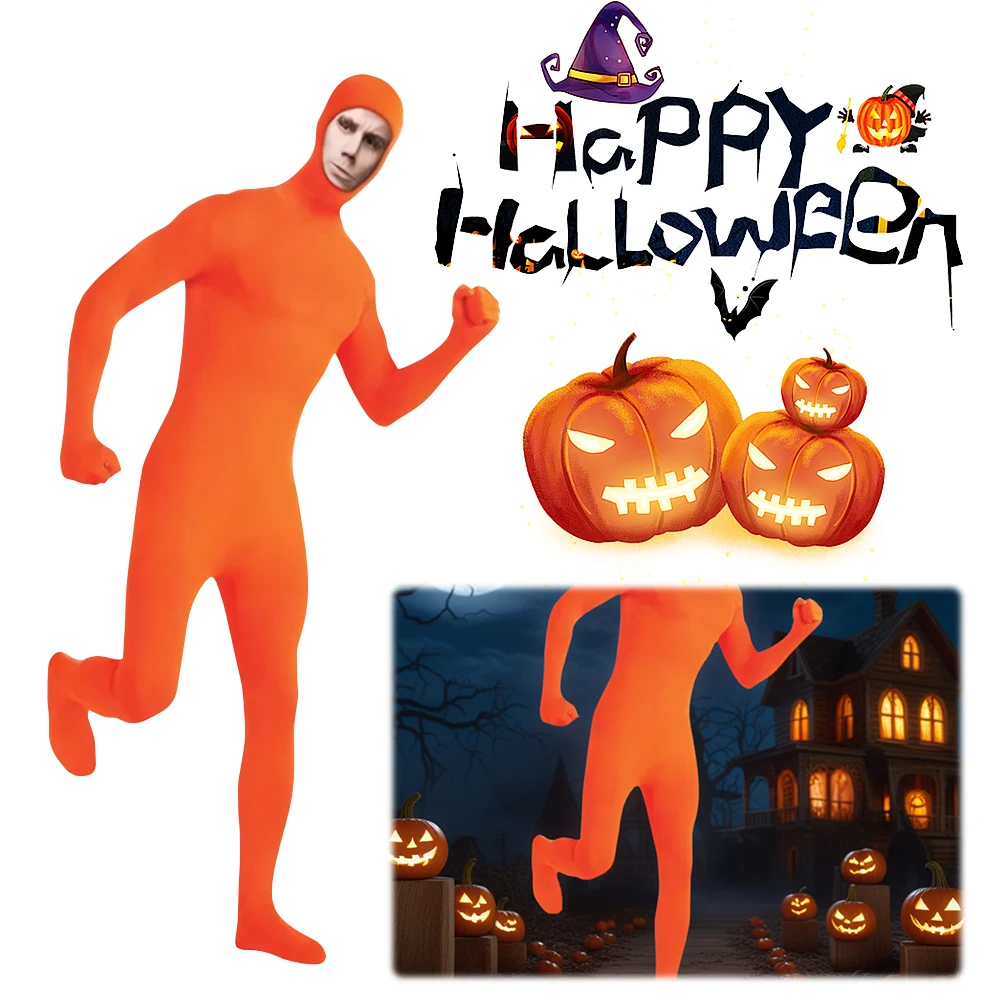 Costume Zentai extensible pour adulte en spandex, combinaison intégrale ...