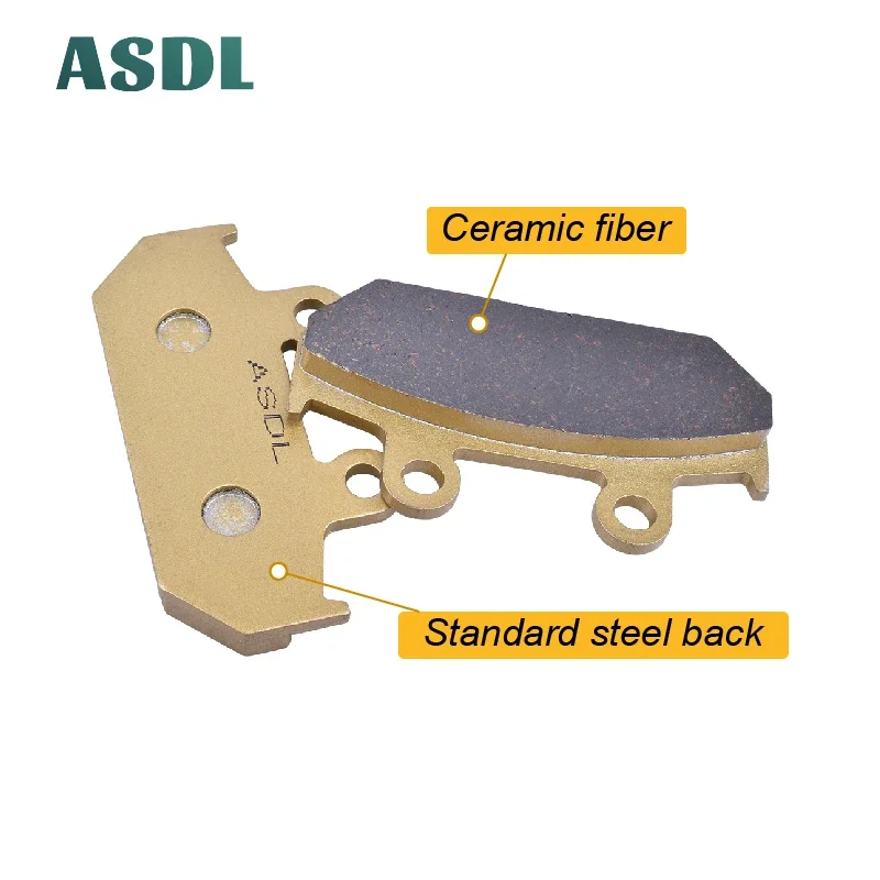 Motorcycle Front Brake Pads For Honda CB 125 250 NV 400 500 600 NX 500 ...