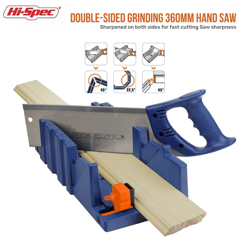 Hi-Spec-360mm-14-Square-Frame-Sawbow-Push-pull-Manual-Hand-Saw-DIY ...