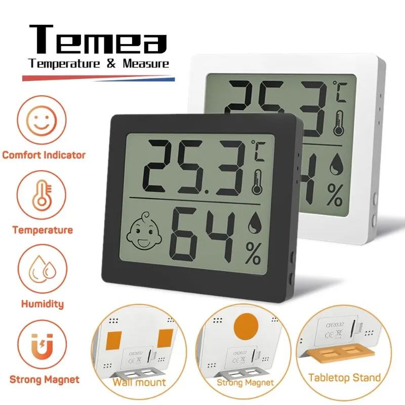 New-High-precision-Electronic-Temperature-Hygrometer-Records-Ultra-thin ...