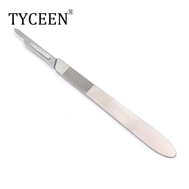 Dental-Scalpel-Handle-Surgical-Operation-Knife-Handle-Stainless-steel ...