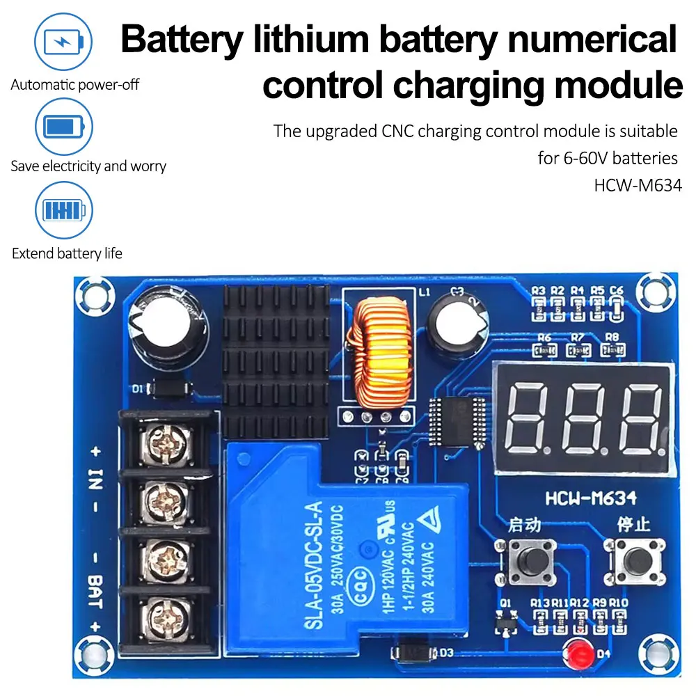 XH-M604-18650-Lithium-Battery-Charging-Control-Board-DC-6-60V-Li-ion ...